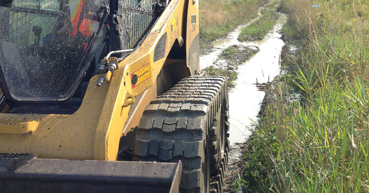 Camso makes skid steers all season ready with Over-the-tire… | Camso